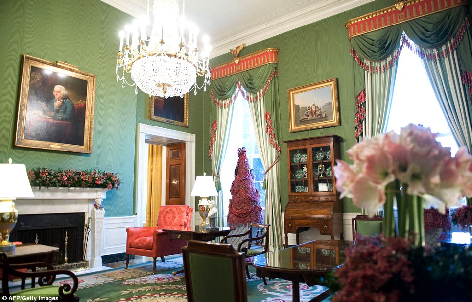 El estilo Michelle Obama en la decoración navideña de la Casa Blanca ...
