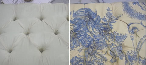 Decora tu hogar con tapizado capitoné