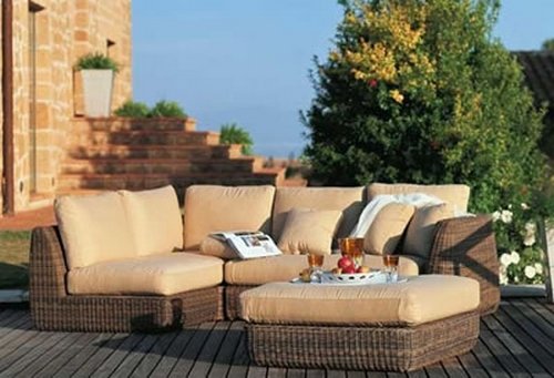 Muebles de ratán y mimbre