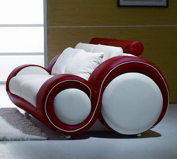 Sofás de inspiración ultramoderna y futurista