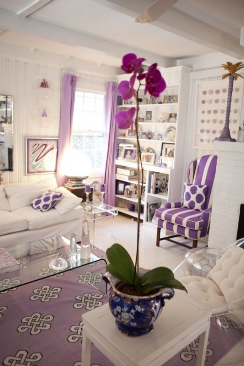 Ideas para decorar con el color lila