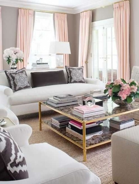 Decoración en rosa: una opción romántica para el hogar