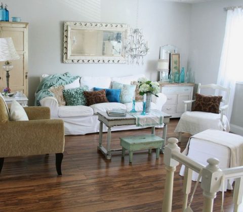 Cómo incorpora elementos shabby chic a tu decoración