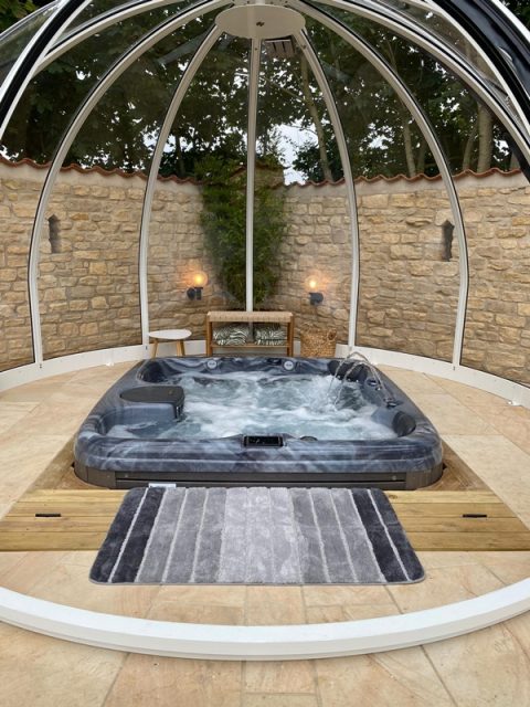 Soluciones impresionantes para un lujoso spa al aire libre